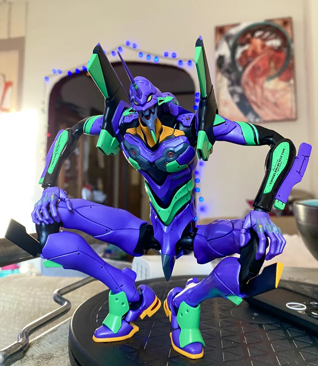 Threezero RoBo-Dou Rebuild EVA Unit 01 looks like it leapt right off the screen | Scrolller