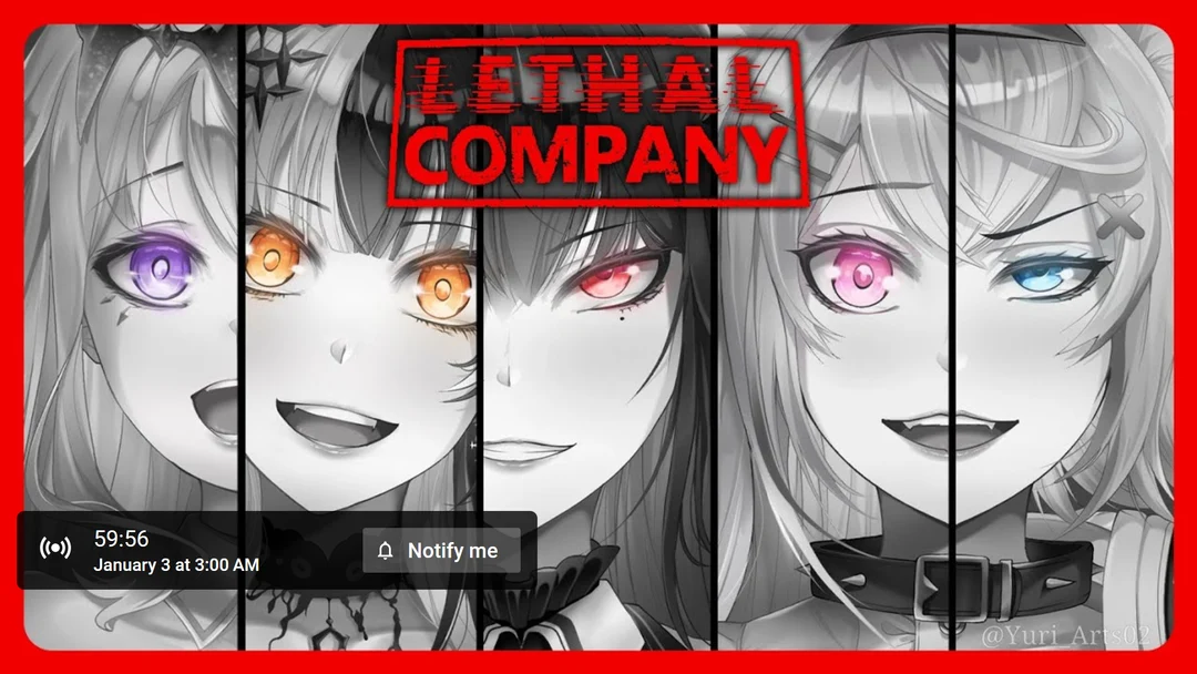 HoloAdvent collab! And they will be playing Lethal Company! | Scrolller