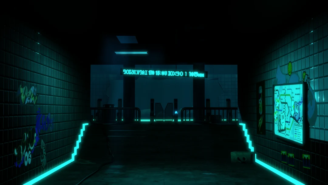 Sunken Subway | Blender Render | Scrolller