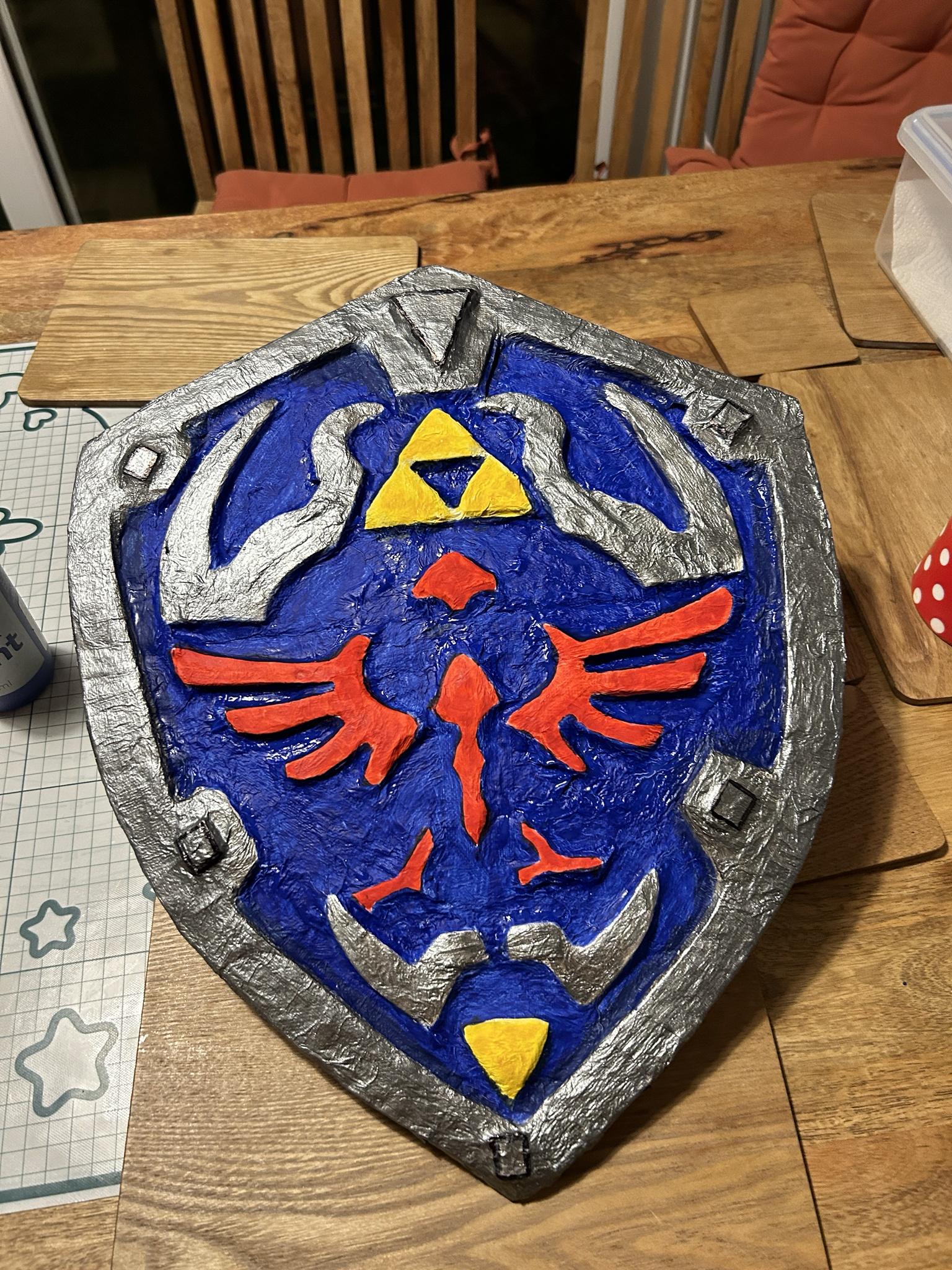 [OOT] Low Budget Hylian Shield Birthday Gift | Scrolller