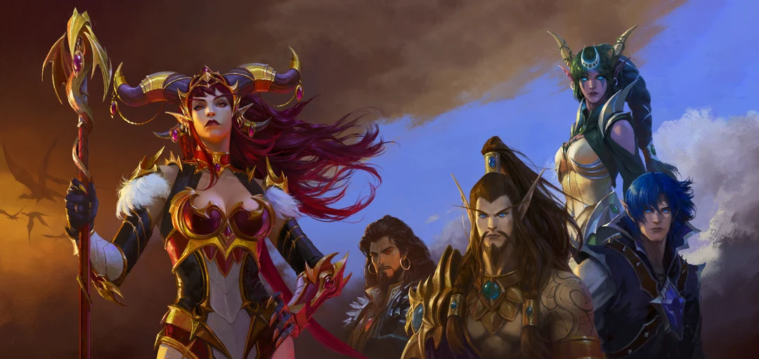 I made a borderless Dragonflight wallpaper out of the loading screen. | Scrolller