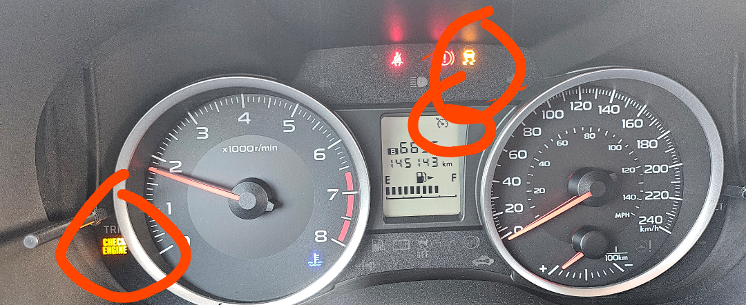 Those light suddenly turned on while I was driving | Scrolller