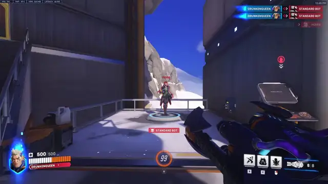 Hazard elimination line when killing Moira. | Scrolller