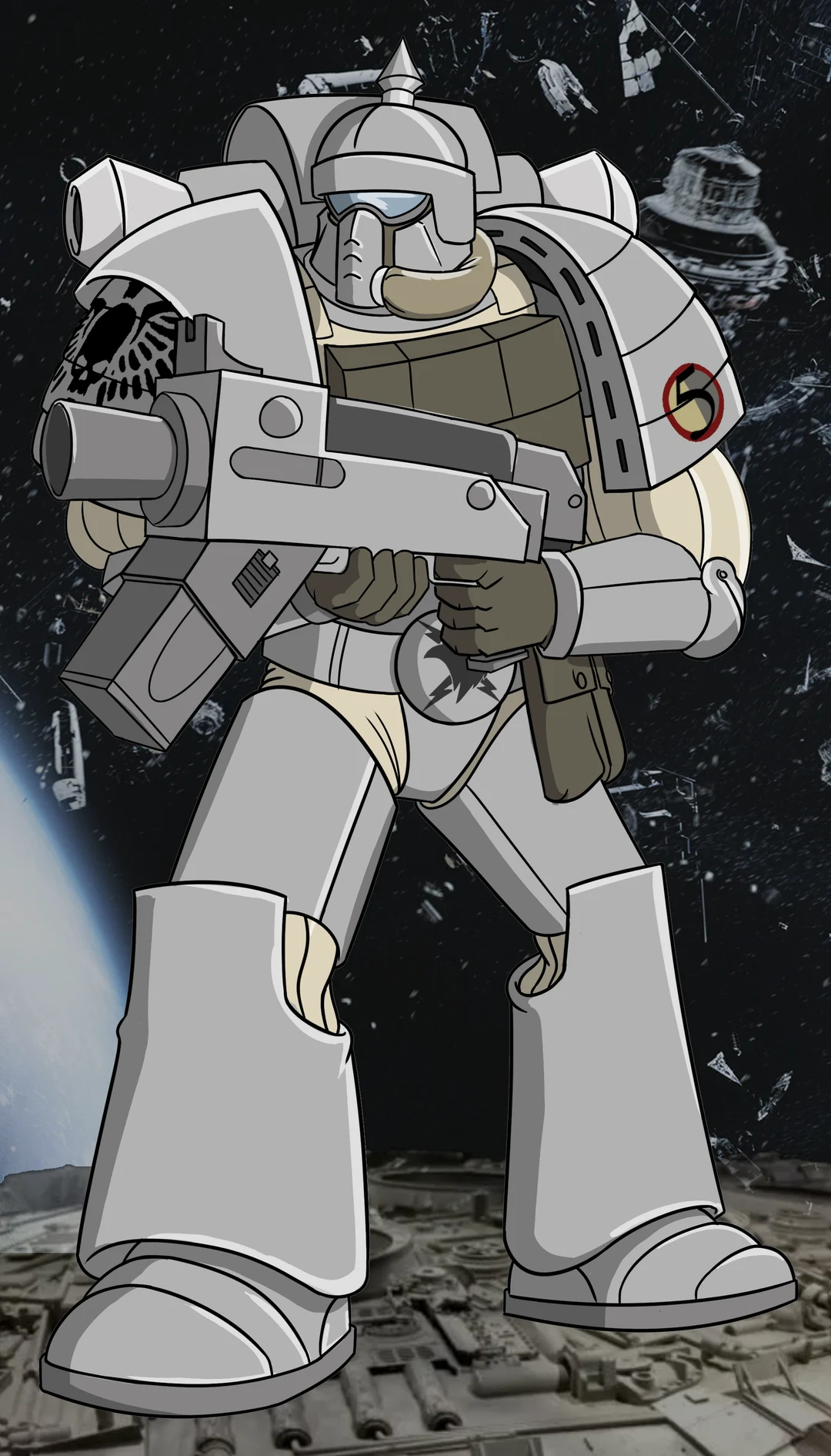 Space Marine, M1 void Armor | Scrolller