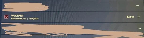 Um why is valorant almost 4tb?! | Scrolller