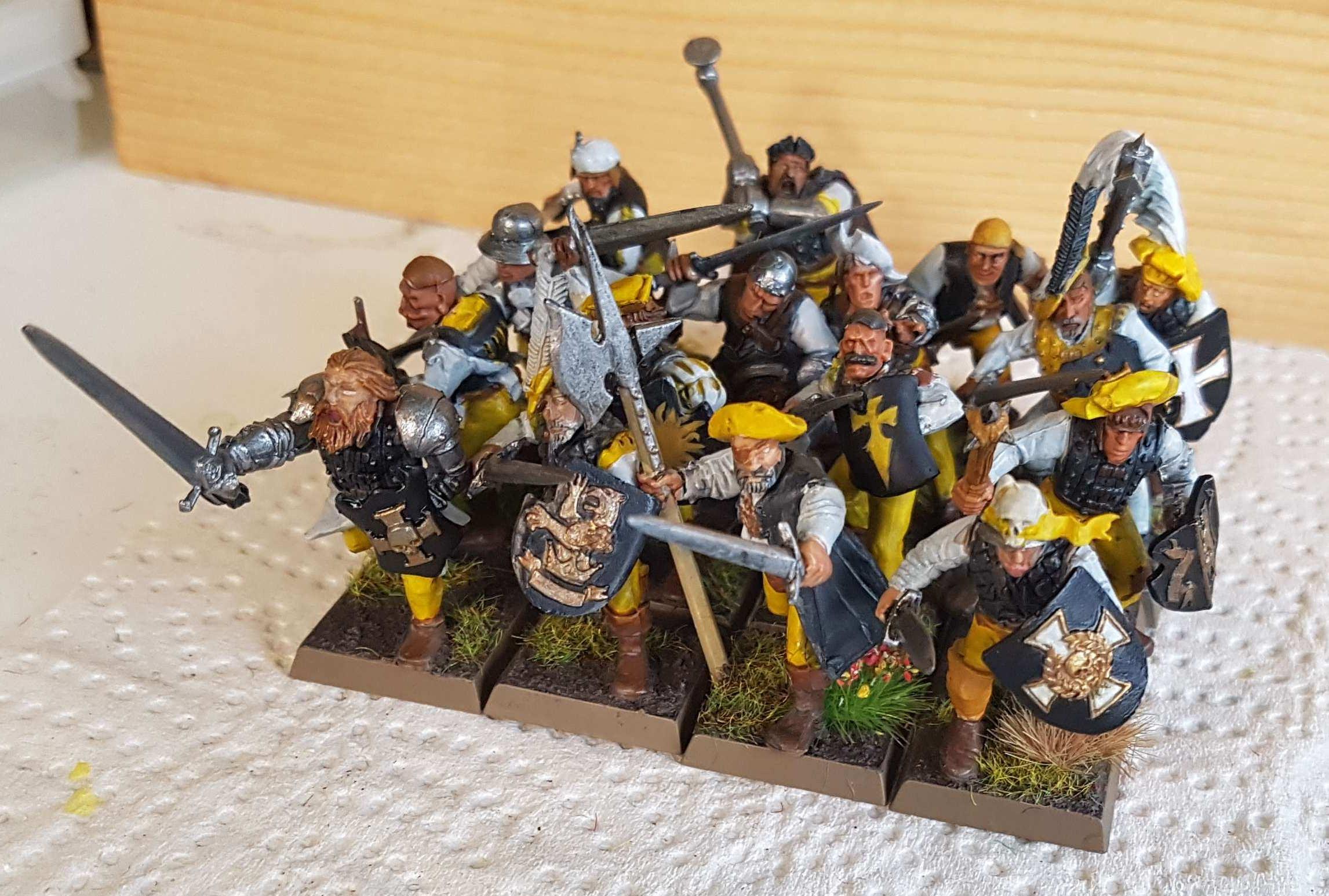 Solland is not yet lost - a kit-bashed detachment of empire swordsmen | Scrolller