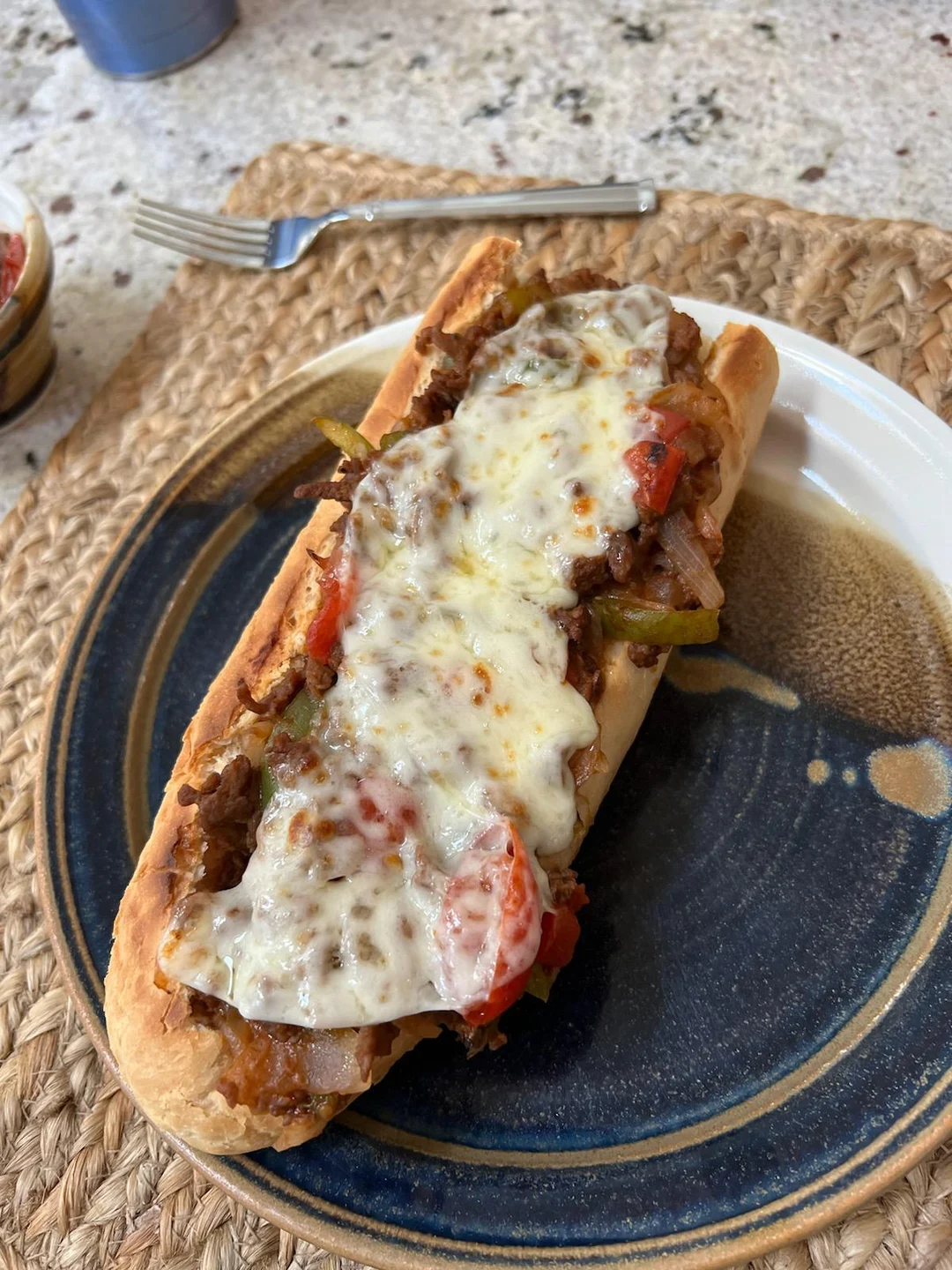 Homemade cheesesteak by my mom. | Scrolller
