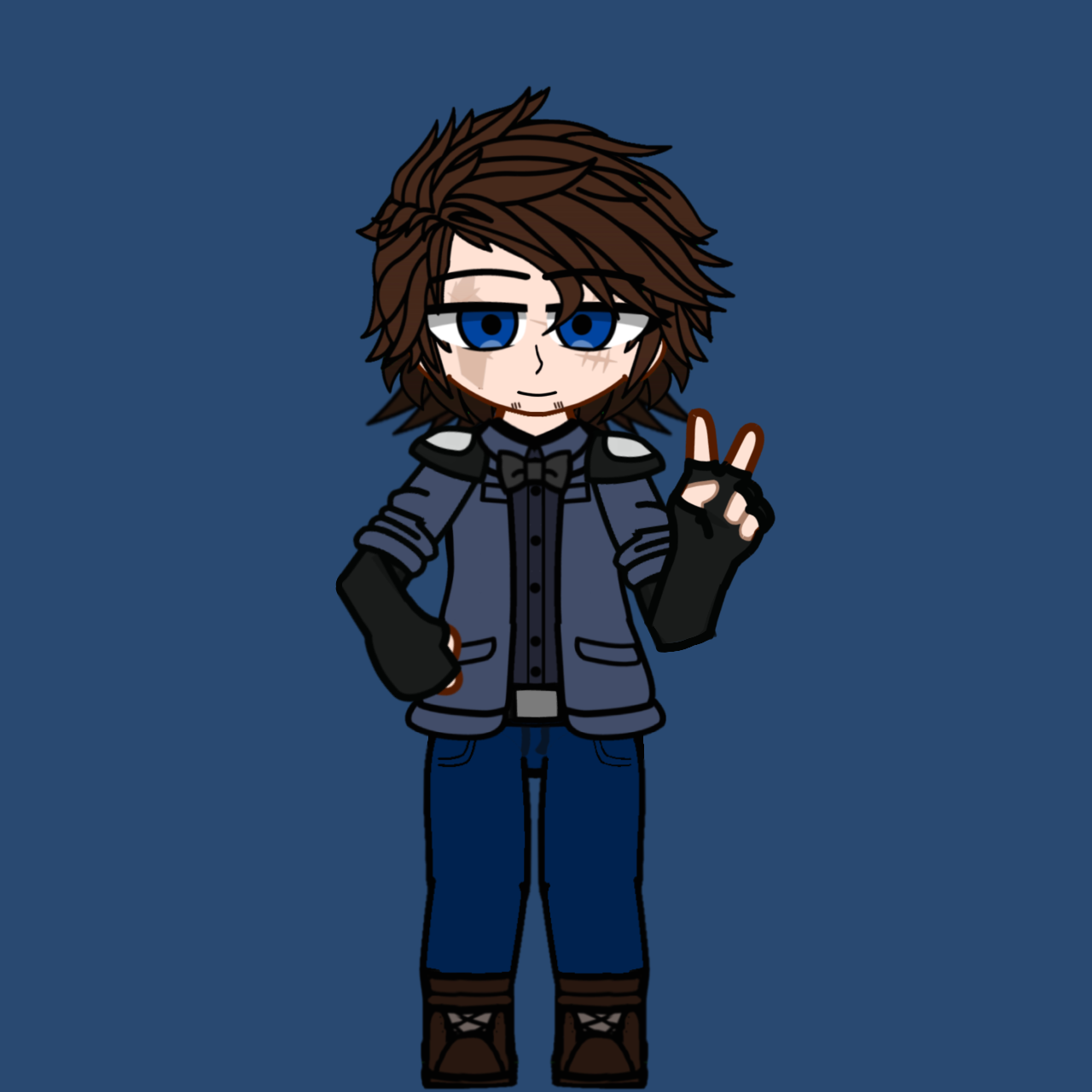 I made Michael afton front facing rate it | Scrolller