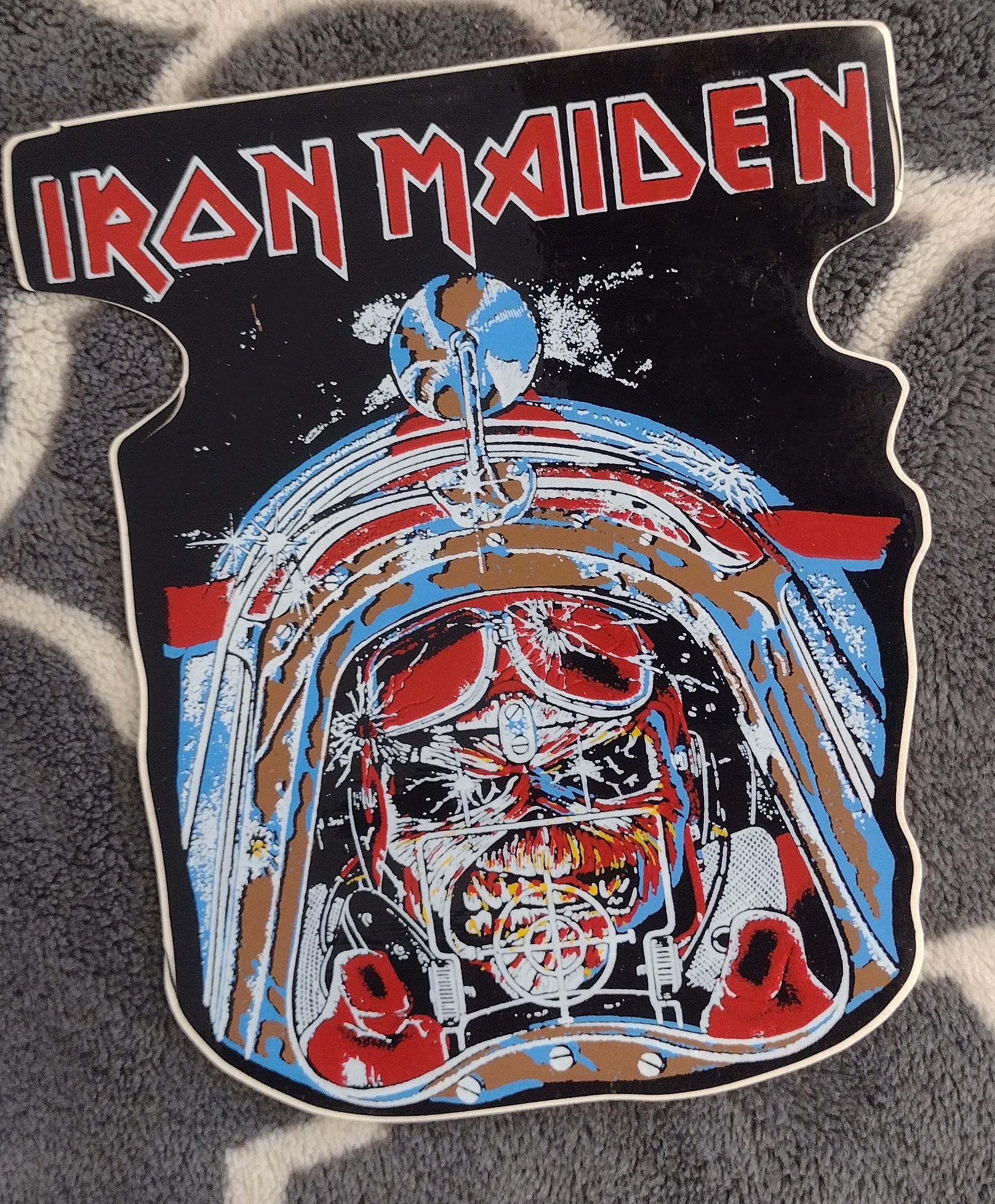 Eddie - "Aces High" decal mid 1980's. NOS (new old stock) eBay find ...