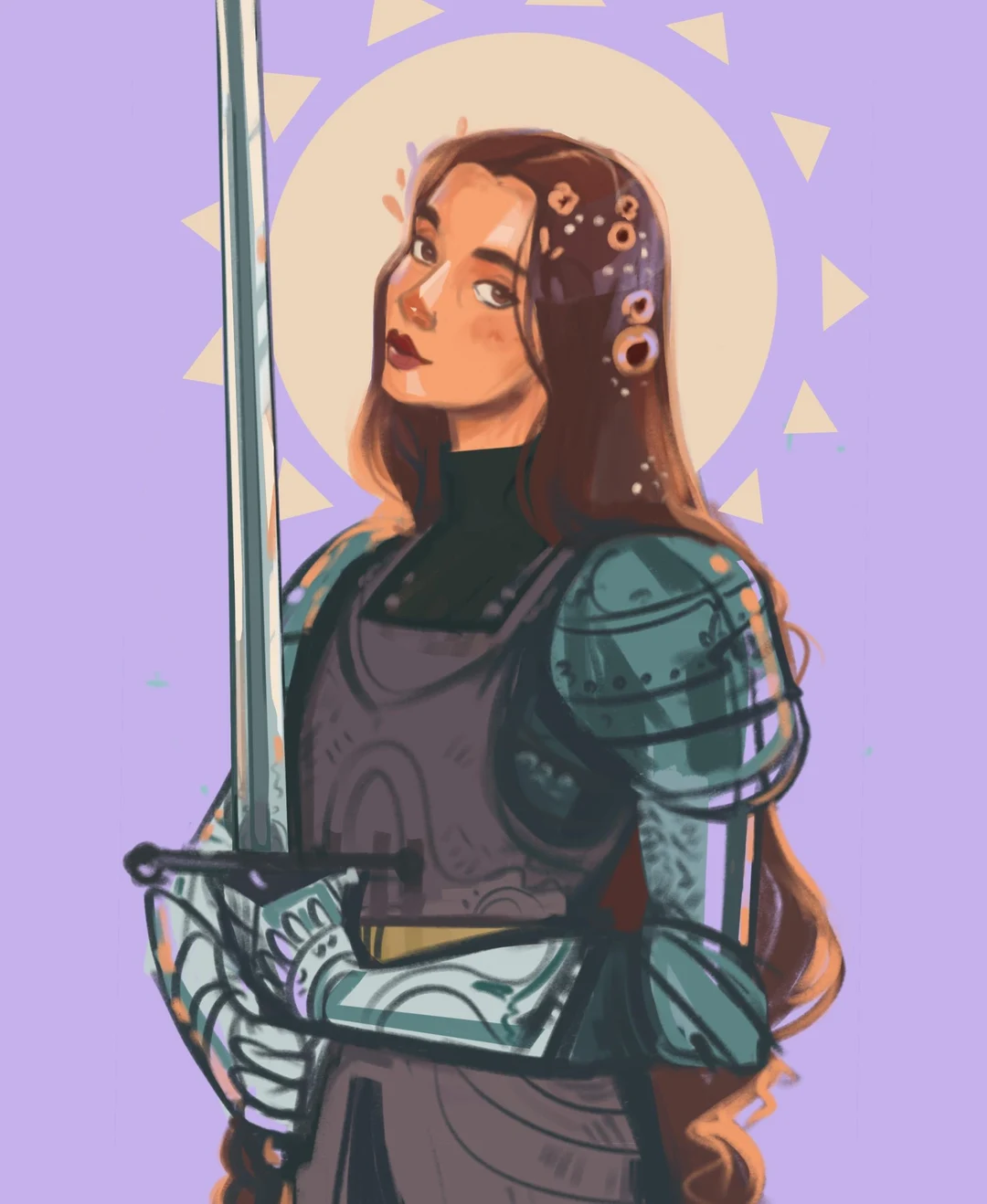 Armored Maiden, by me | Scrolller