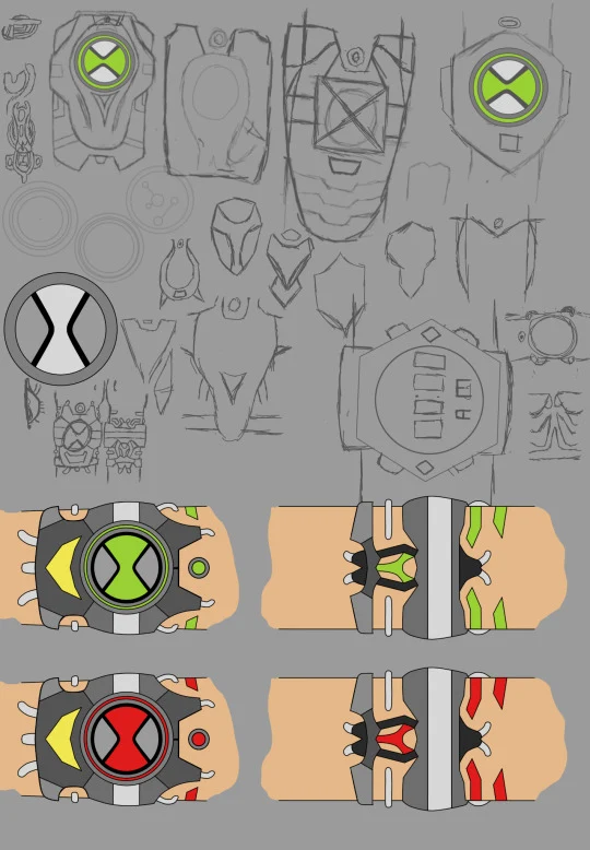 Omnitrix Redesign (With other Sketches) | Scrolller