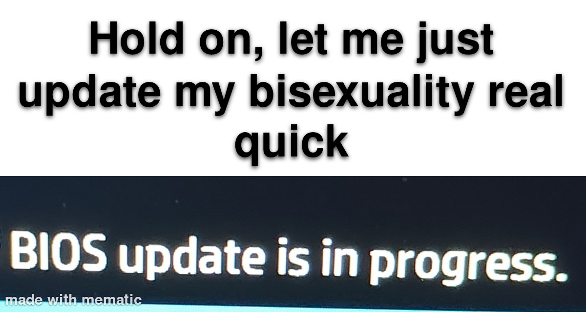 Anyone else updated their bisexuality? | Scrolller