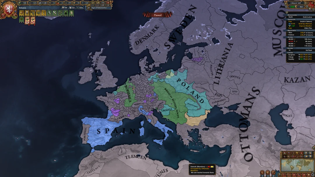Holy Roman Emperor as Bohemia - where do I go from here to get Voltaire's Nightmare? | Scrolller