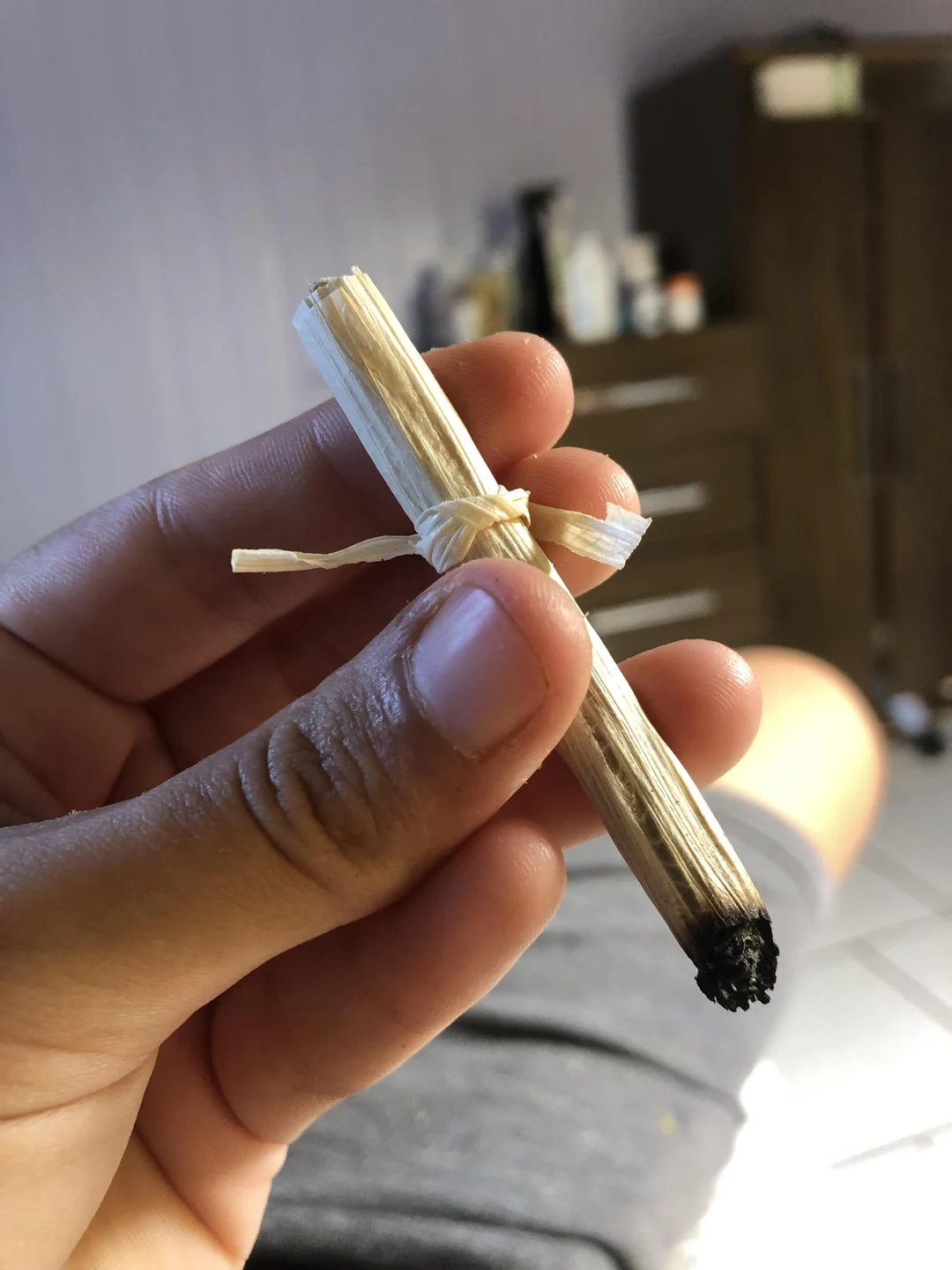 My thin corn husk joint. | Scrolller