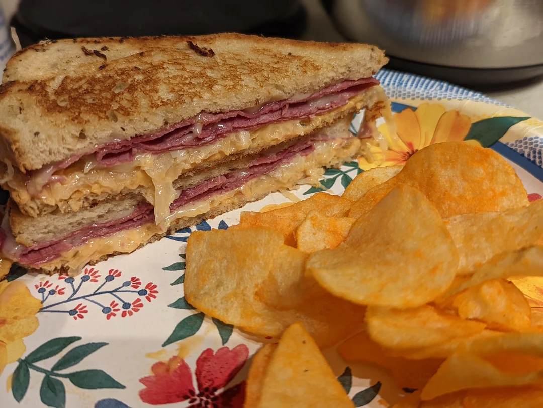 Corned beef and Swiss on Rye | Scrolller