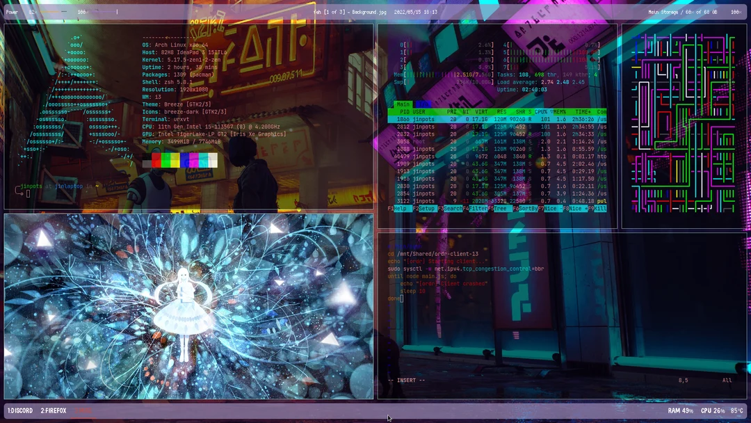 [i3-gaps] My first rice! | Scrolller