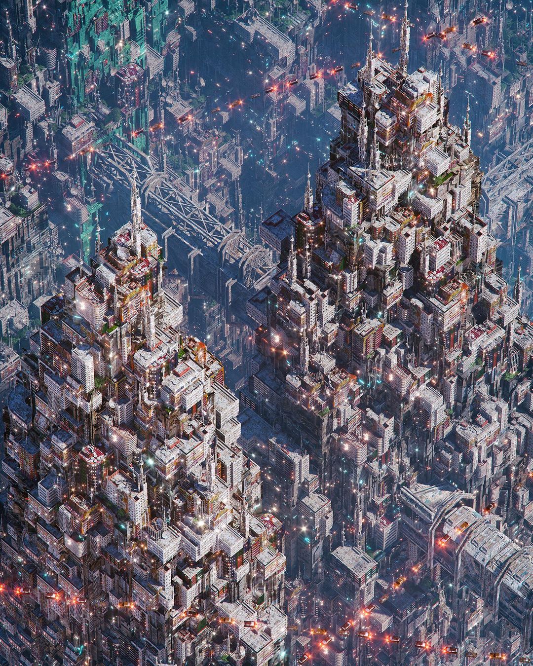 Exponential Growth by Annibale Siconolfi | Inward | Scrolller