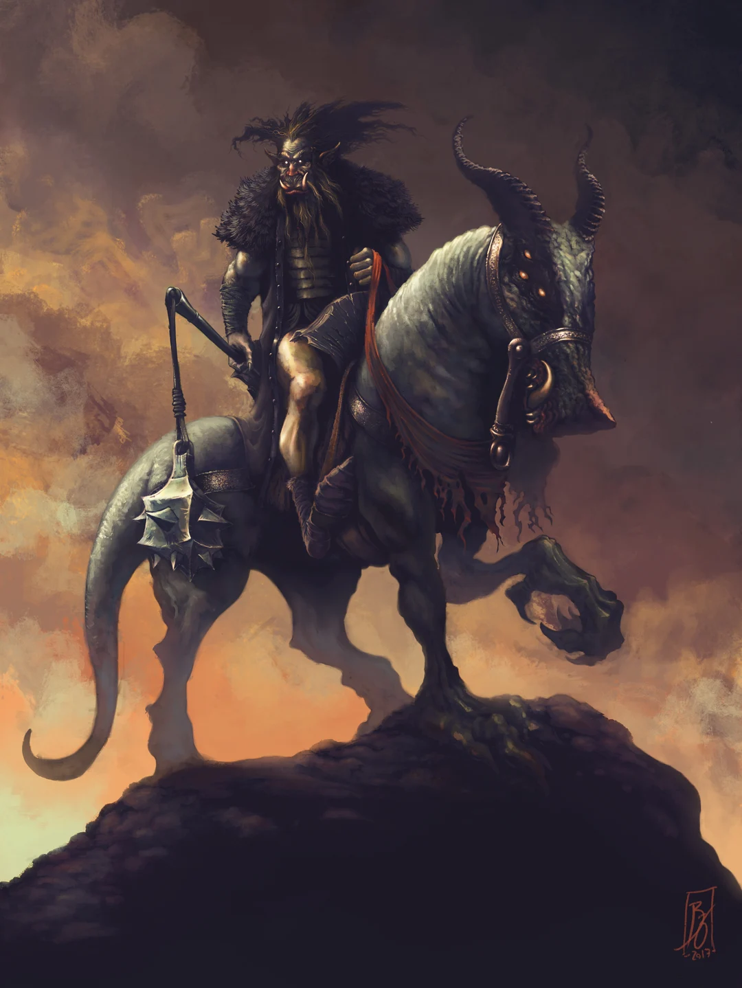 Ogre Warior by Bebeto Daroz | Scrolller