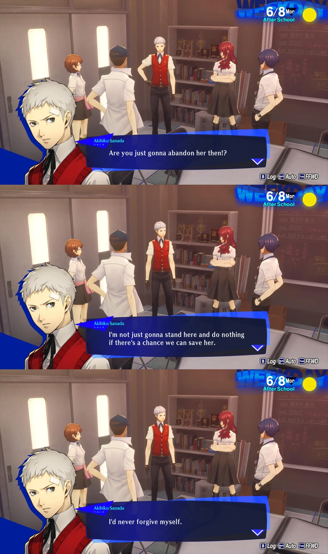 Akihiko's reaction to Fuuka and The Answer | Scrolller
