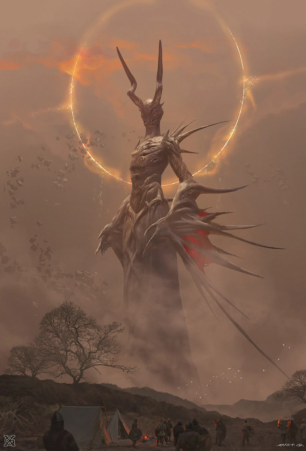 Giant in the Cloud by Mist XG | Scrolller