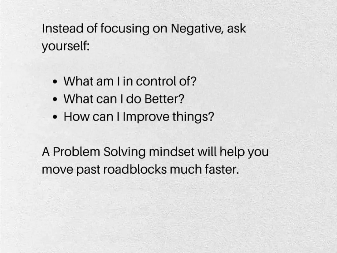 [Image] Instead of focusing on the negative | Scrolller