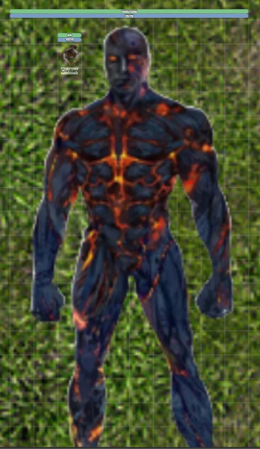 I'm making an Infamous-Prototype crossover, is this a good size for the Beast?(Civilian for ...