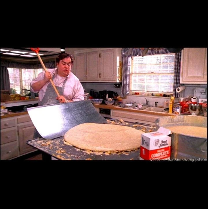 Uncle Buck making pancakes, 1989 | Scrolller