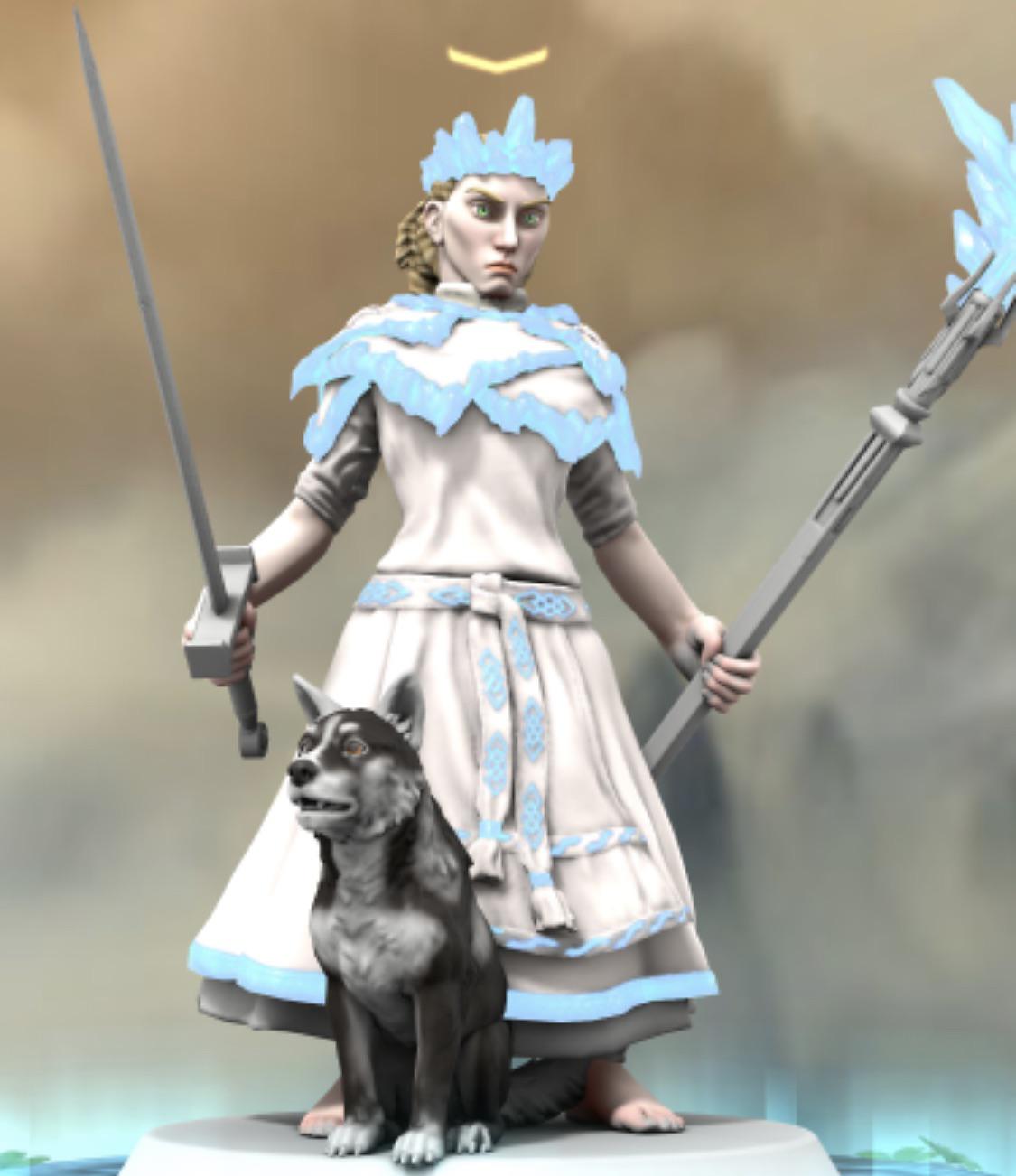 Made my own Jadis in hero forge | Scrolller