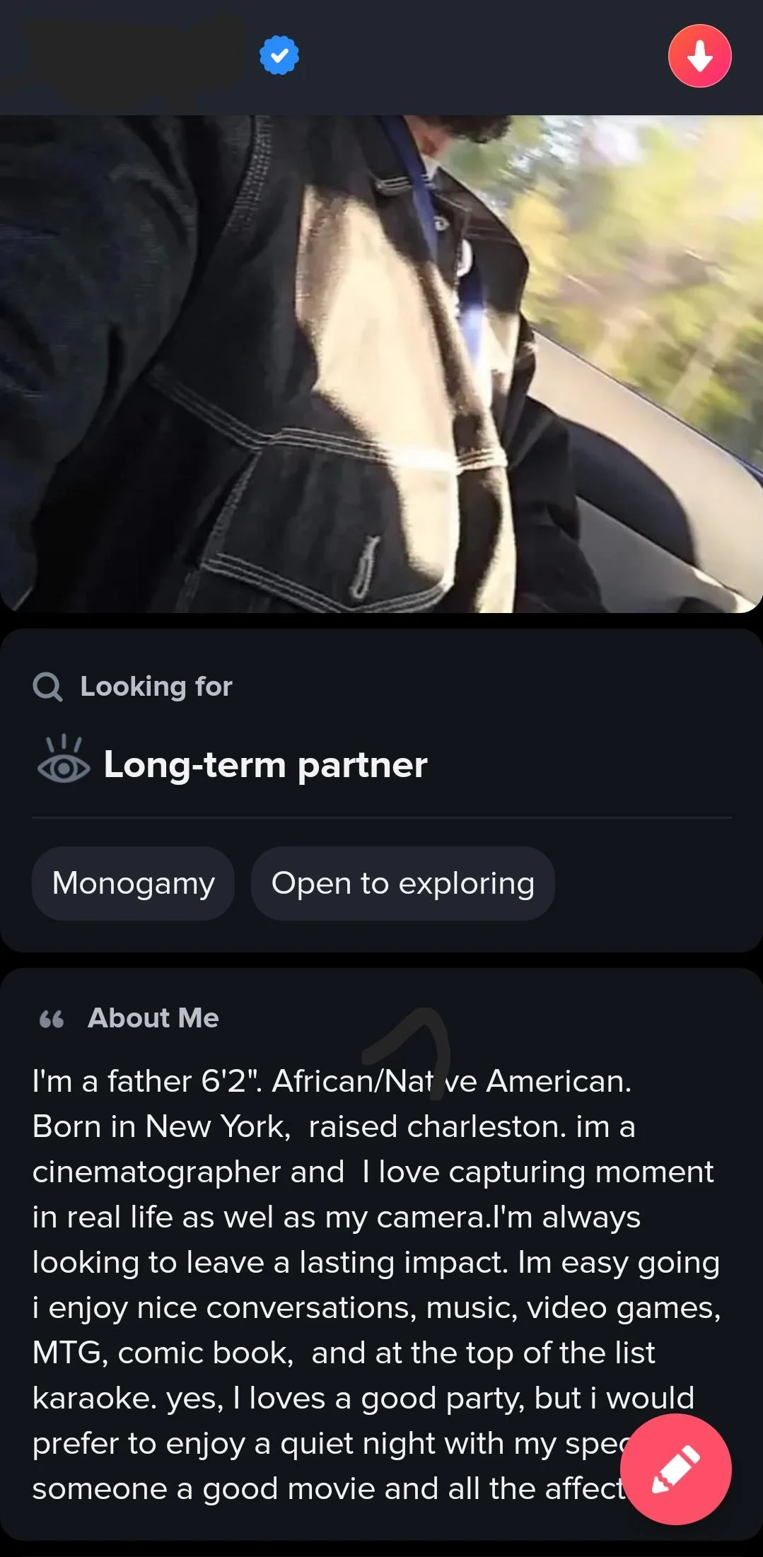 I'm I saying the wrong things can even get a swipe right | Scrolller