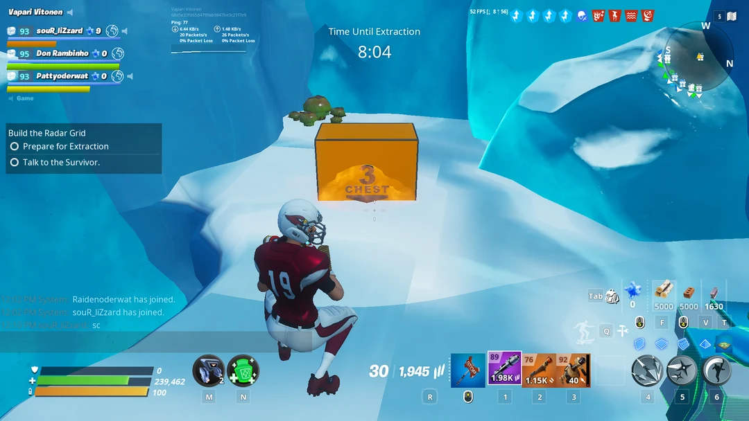 Anyone else have had this visual bug in Ventures? It's a mimic chest, and the visual bug always ...