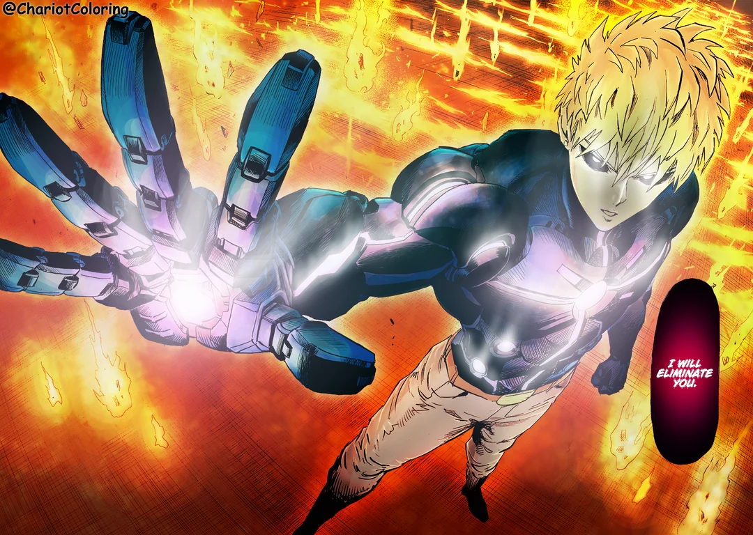 Genos New Form, Coloring by me. | Scrolller