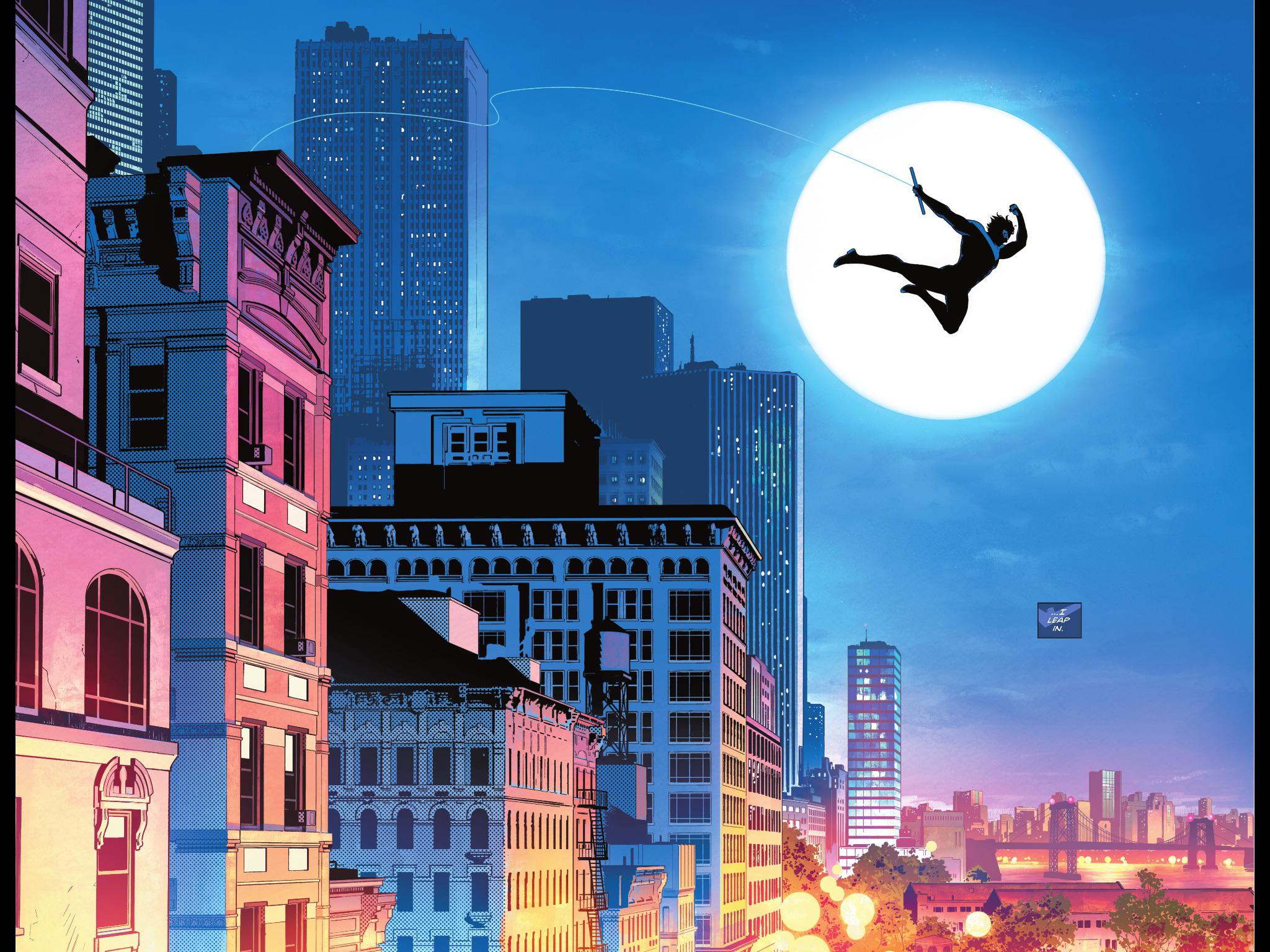 [Artwork] One of the best panels from the current Nightwing run. Art by Bruno Redundo | Scrolller