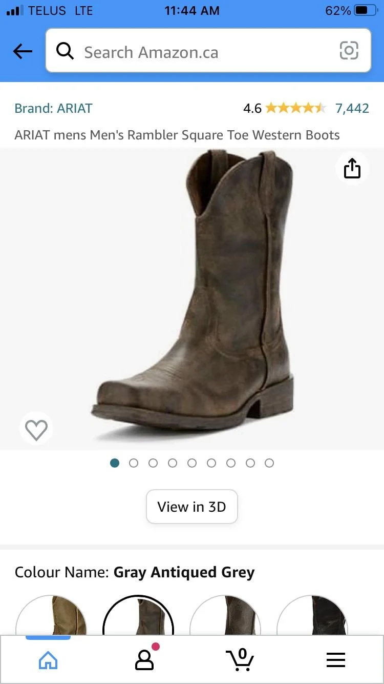 Ariat sizing | Scrolller