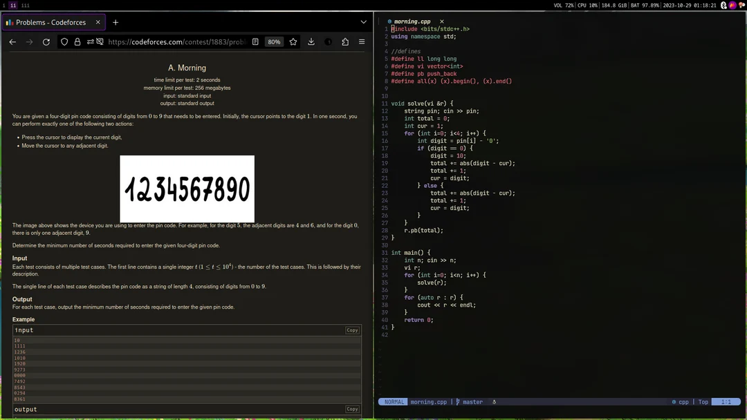 [i3] minimal productivity and competitive coding | Scrolller