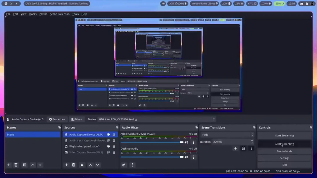 [Hyprland] First real rice | Scrolller