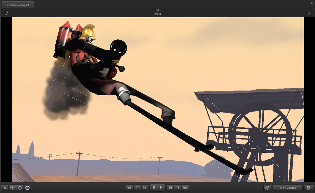 Forced perspective of my pyro poster | Scrolller