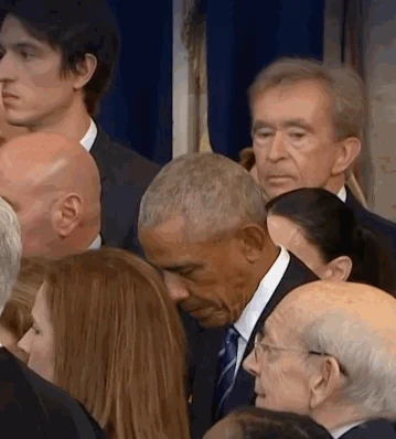 Obama at inauguration 2025 | Scrolller