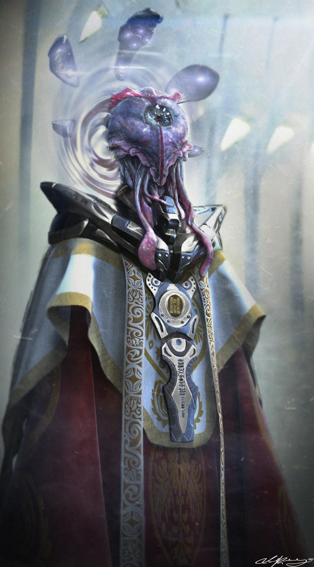 The High Priest JellyHead by artist crackfiji42 (Jared Krichevsky) | Scrolller