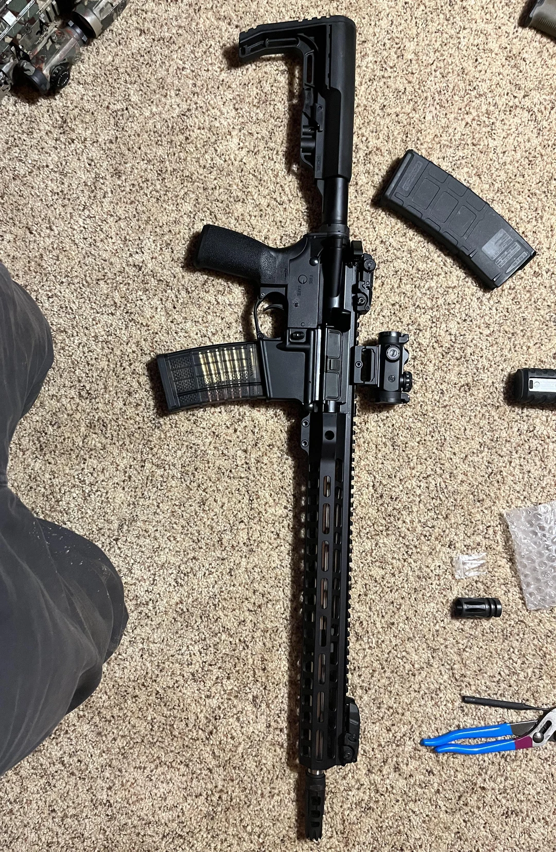 First try at “building” an ar15 | Scrolller
