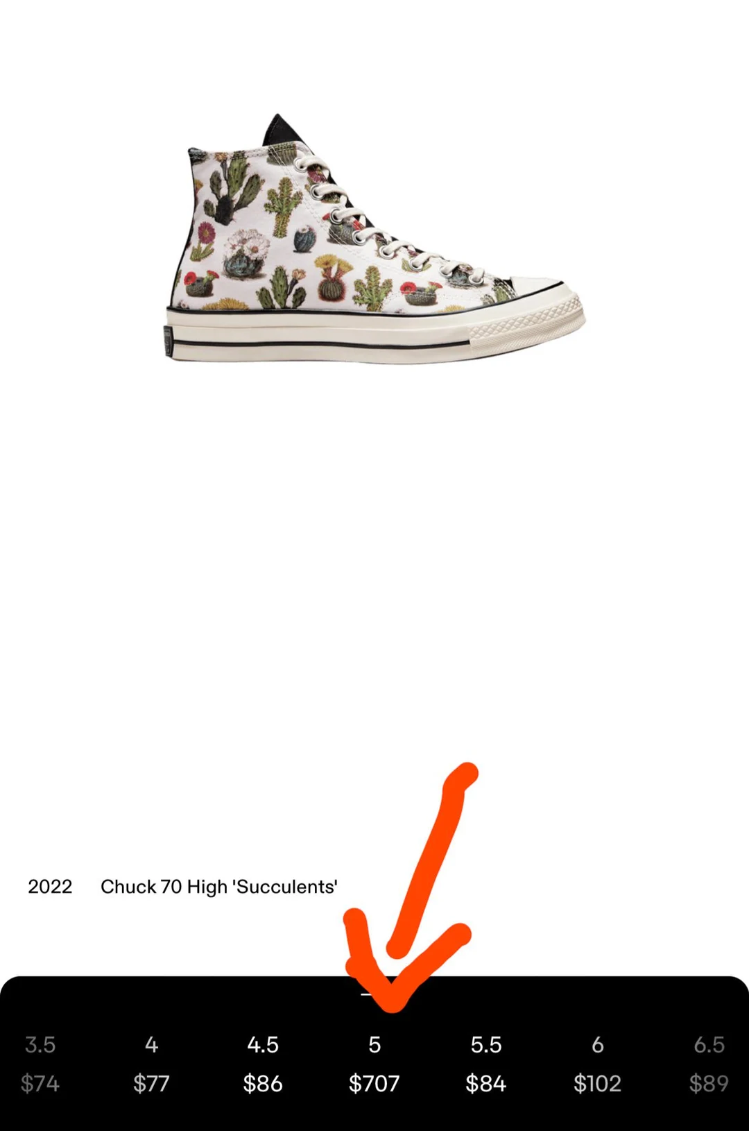 Why is this one size so much more expensive | Scrolller