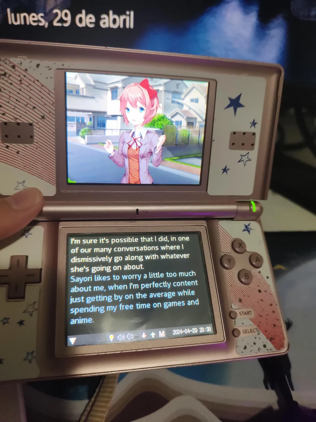 DDLC on the Nintendo DS [work in progress] | Scrolller