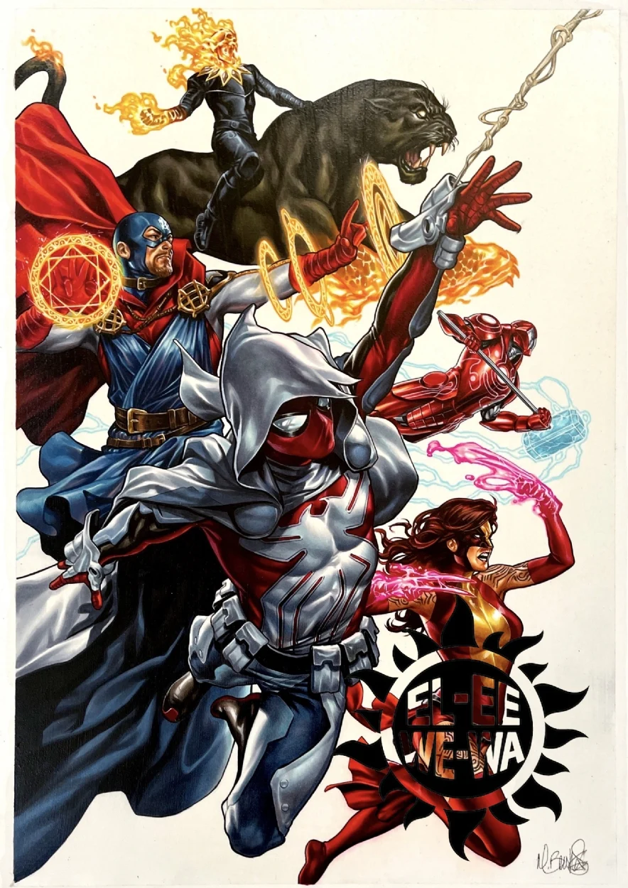 Infinity Wars #6 by Mark Brooks | Scrolller