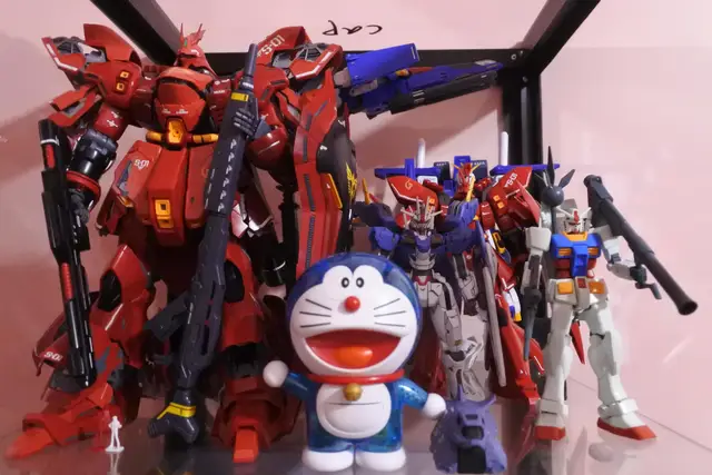My only Doraemon collection with Gunplas | Scrolller