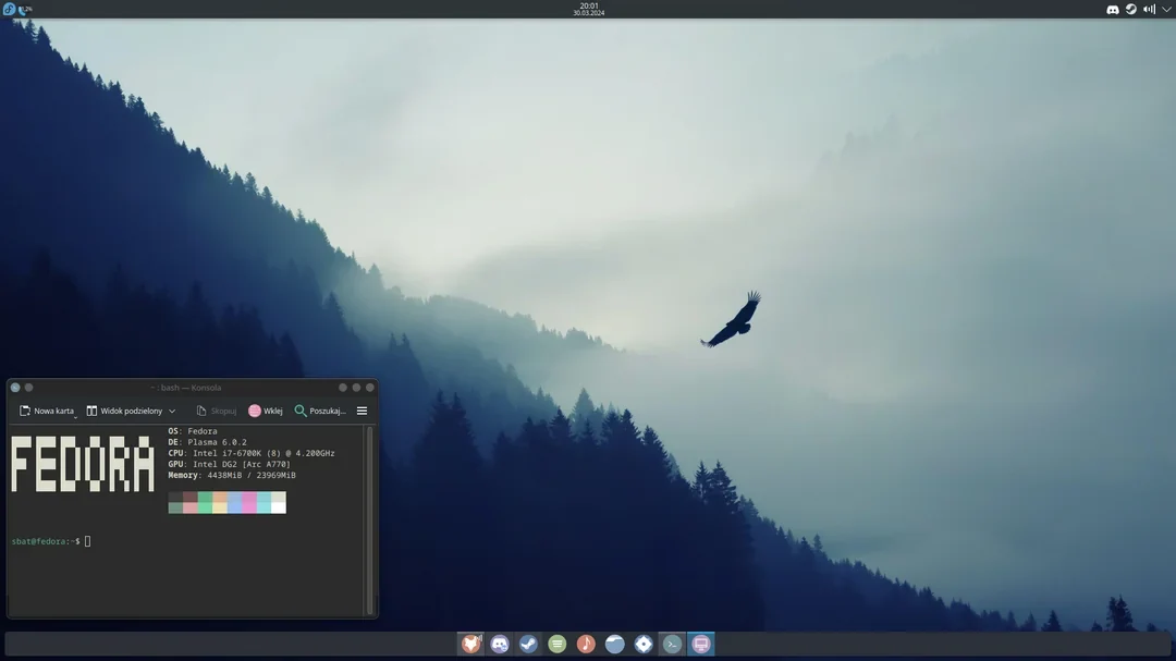 [KDE] Fedora 40 Beta. My second "rice" | Scrolller
