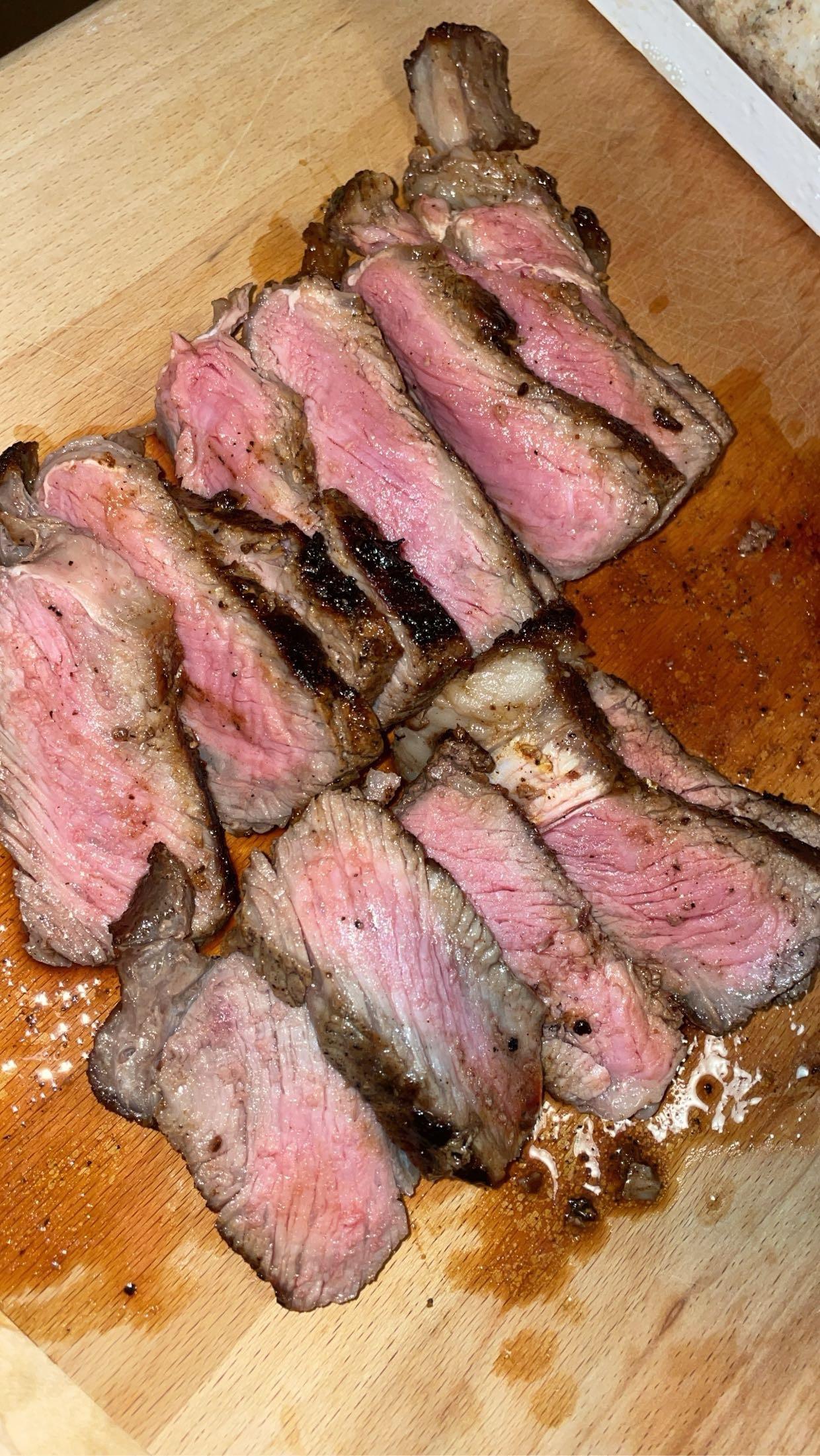 2nd try making New York steak | Scrolller