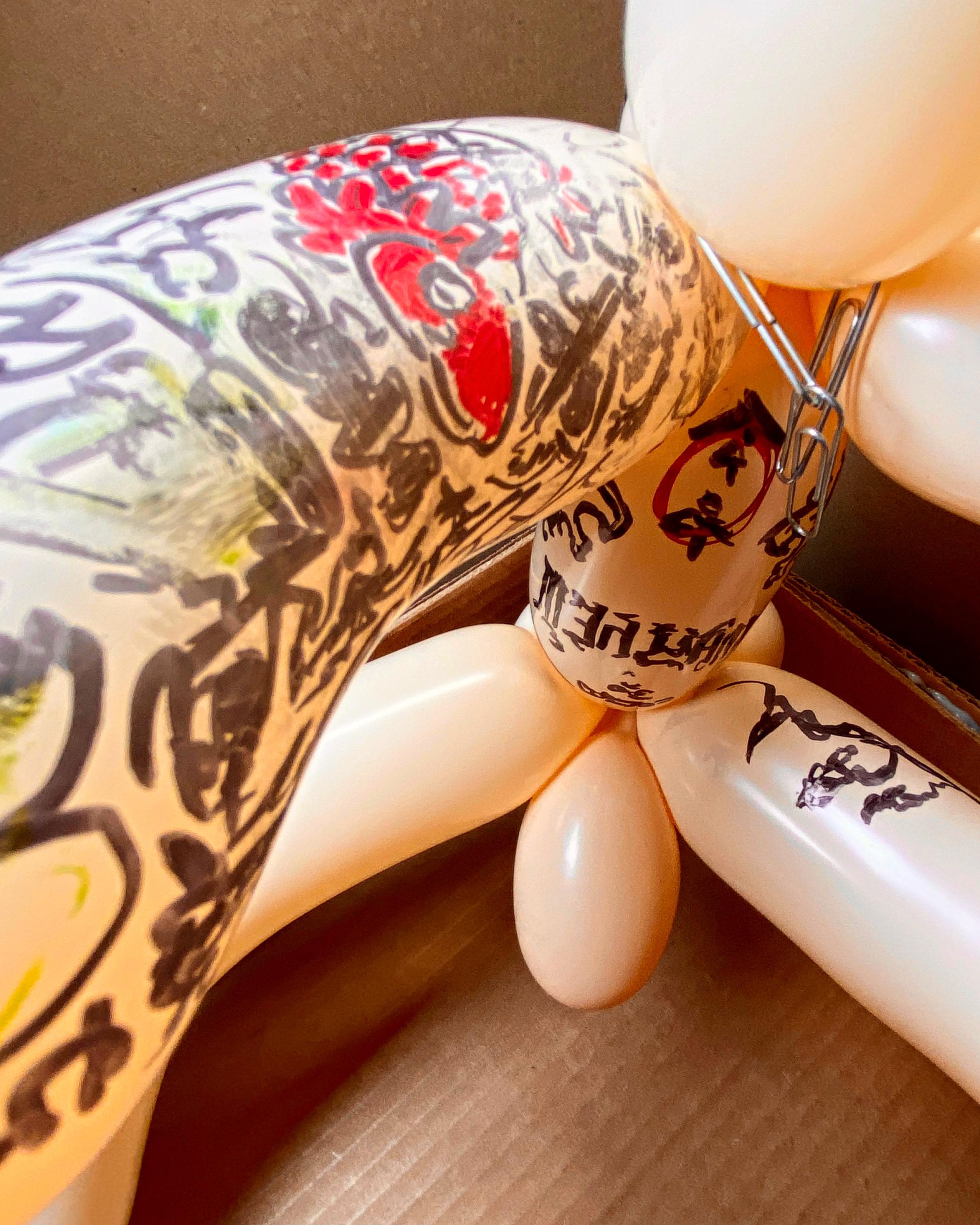 I like to recreate famous (and infamous) images using twisty balloons. | Scrolller