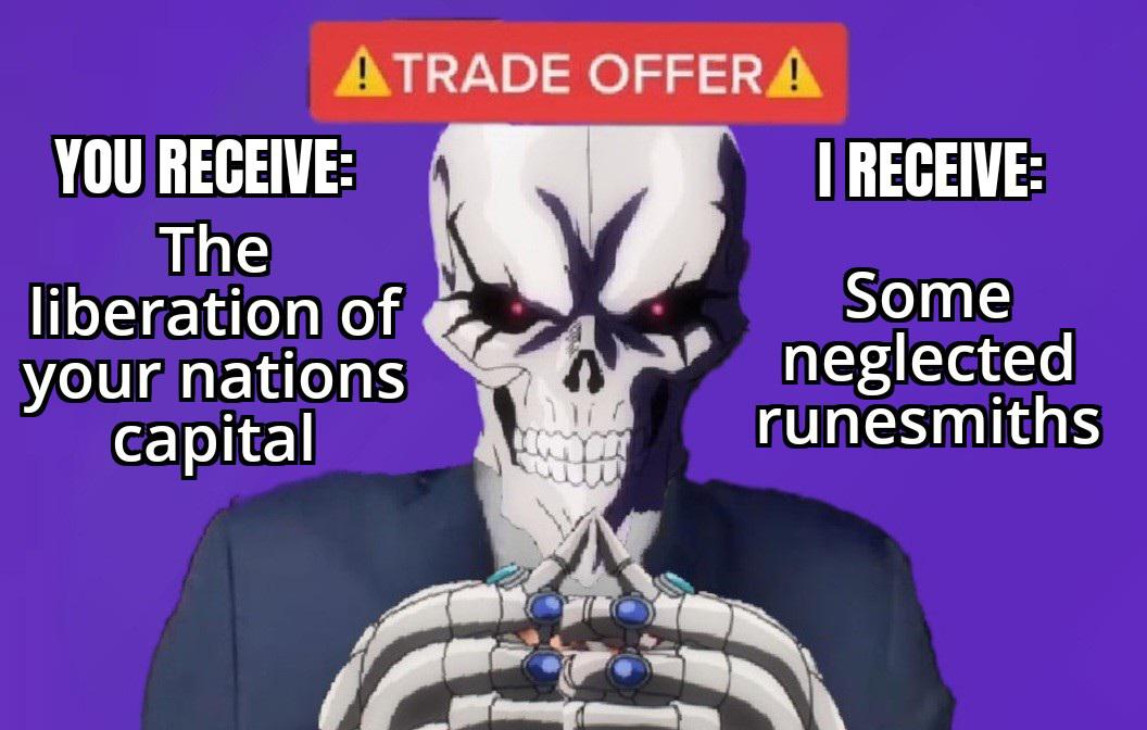 "A fair trade." | Scrolller