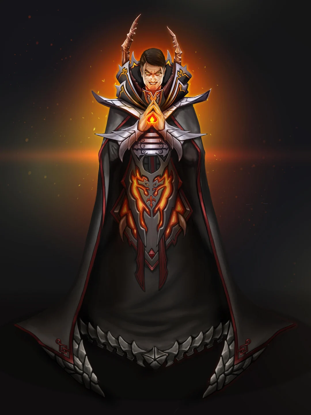 Warlock Emissary Human Form by Larry Wilson | Scrolller