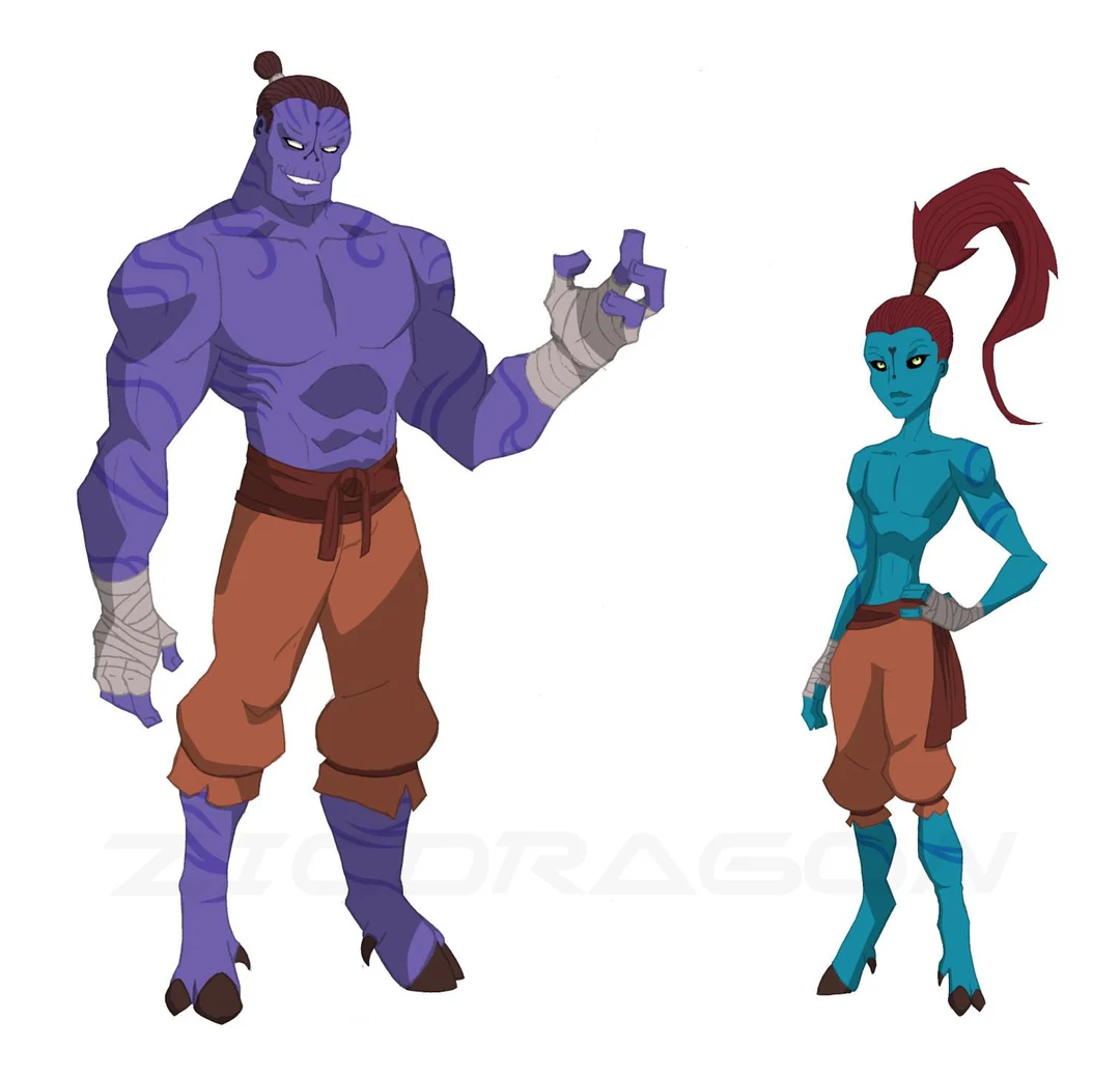 A Shas'El and his apprentice | Scrolller