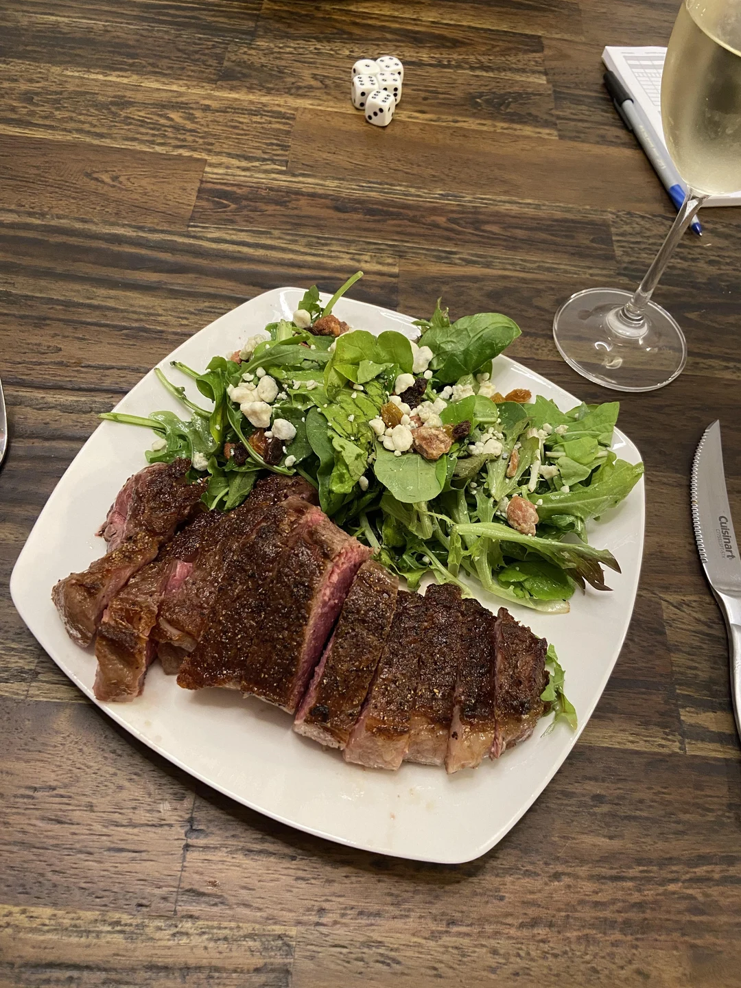 Best one so far, prime NY strip reverse seared | Scrolller